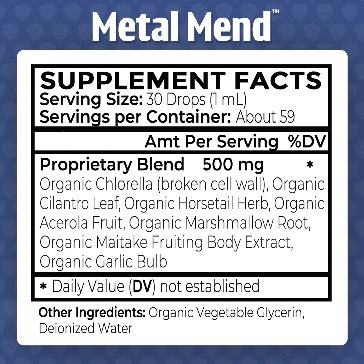 Metal Mend™ (Heavy Metal Detox) – Dr. Green Life