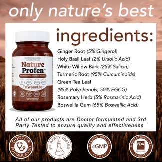 Nature Profen™ (Daytime Ache Relief) – Dr. Green Life