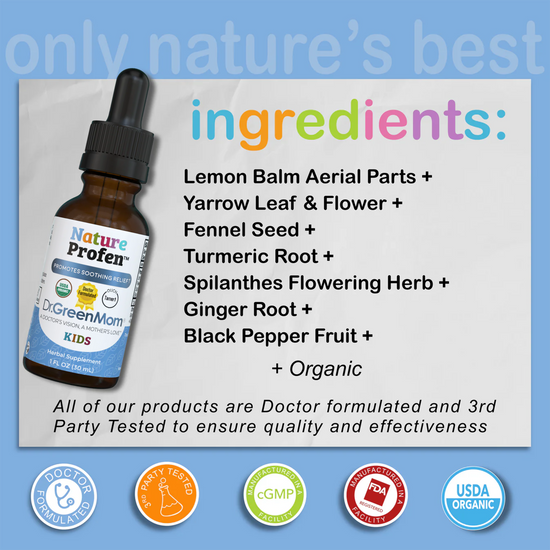 USDA Organic Nature Profen™ (Infants & Kids) – Dr. Green Life