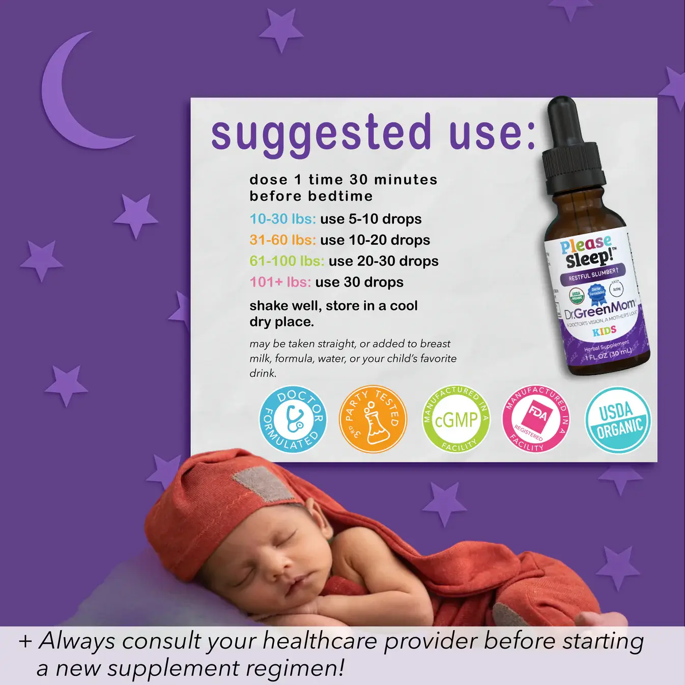 Please Sleep!™ (For Infants & Kids) – Dr. Green Life